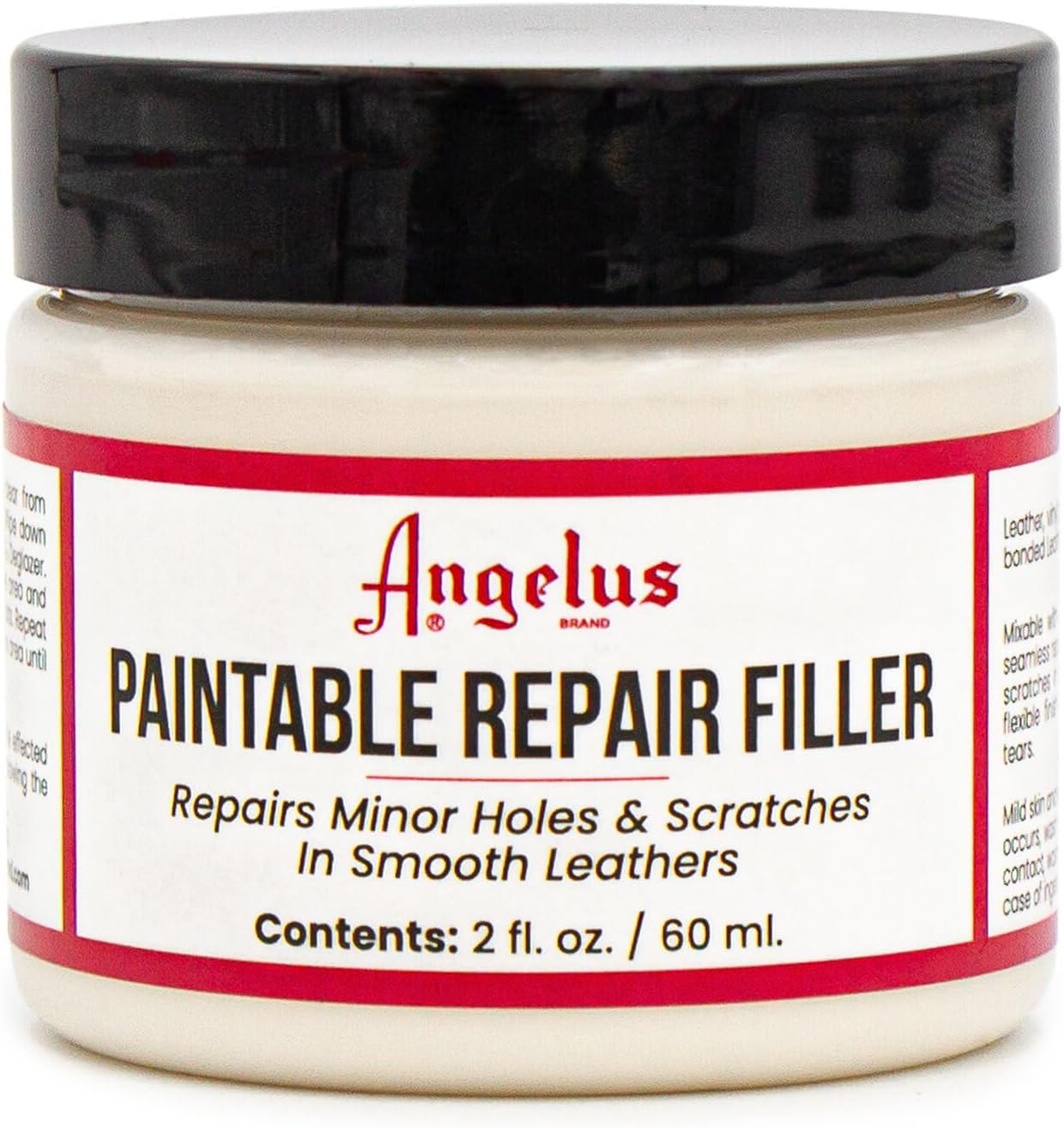 Angelus Leather Filler For Filling Or Repairing Holes Tears Cracks ...