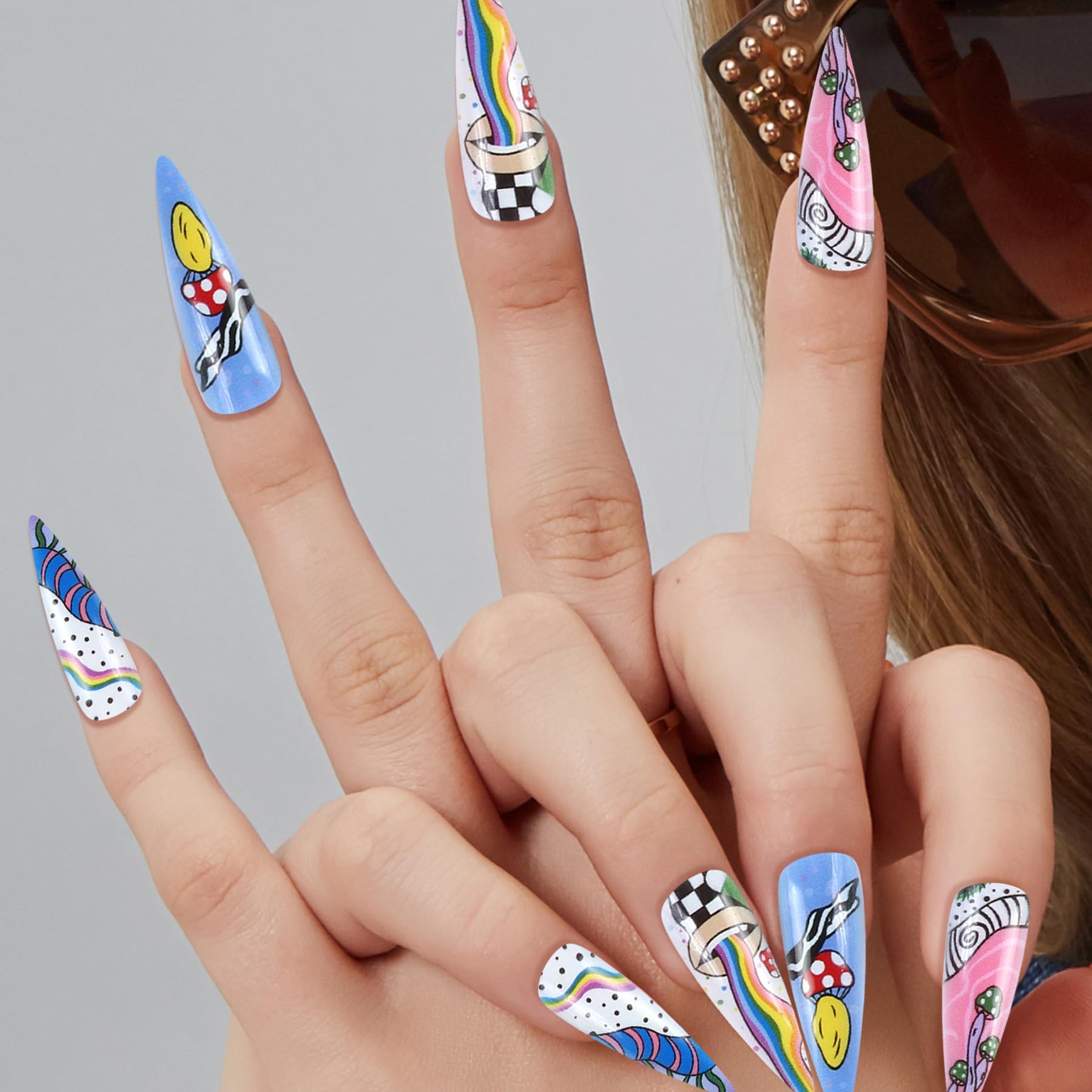 Adventure Time Nail Art