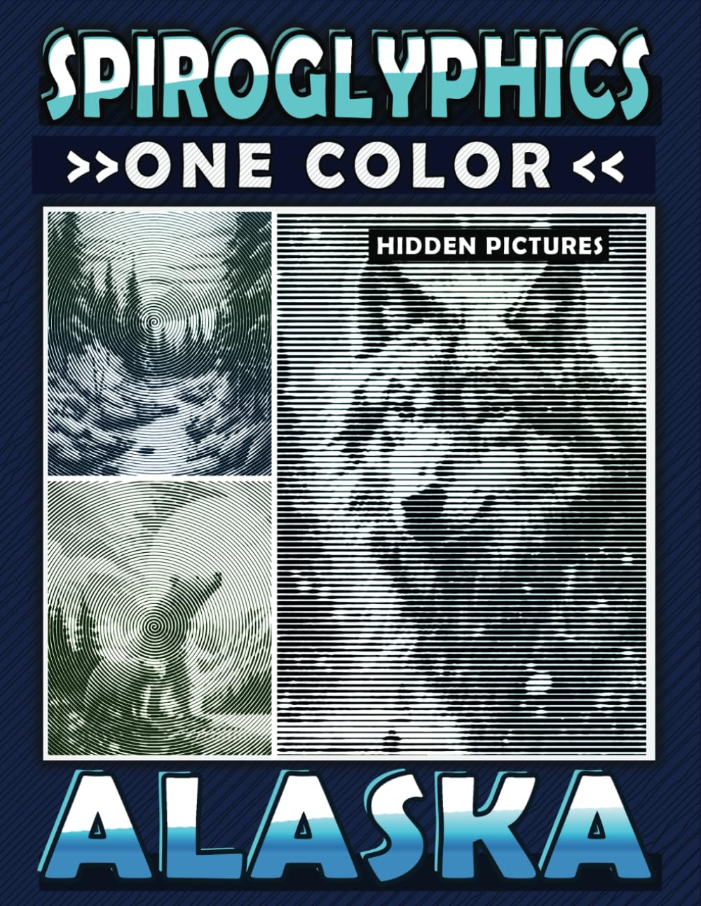 Amazon.com: Spiroglyphics One Color Hidden Pictures Alaska: Journey ...