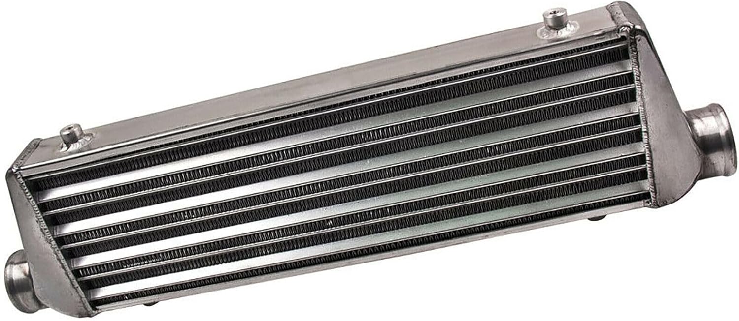 Amazon.com: 2.5" Universal Intercooler 27x7x2.5 Inlet/Outlet ...
