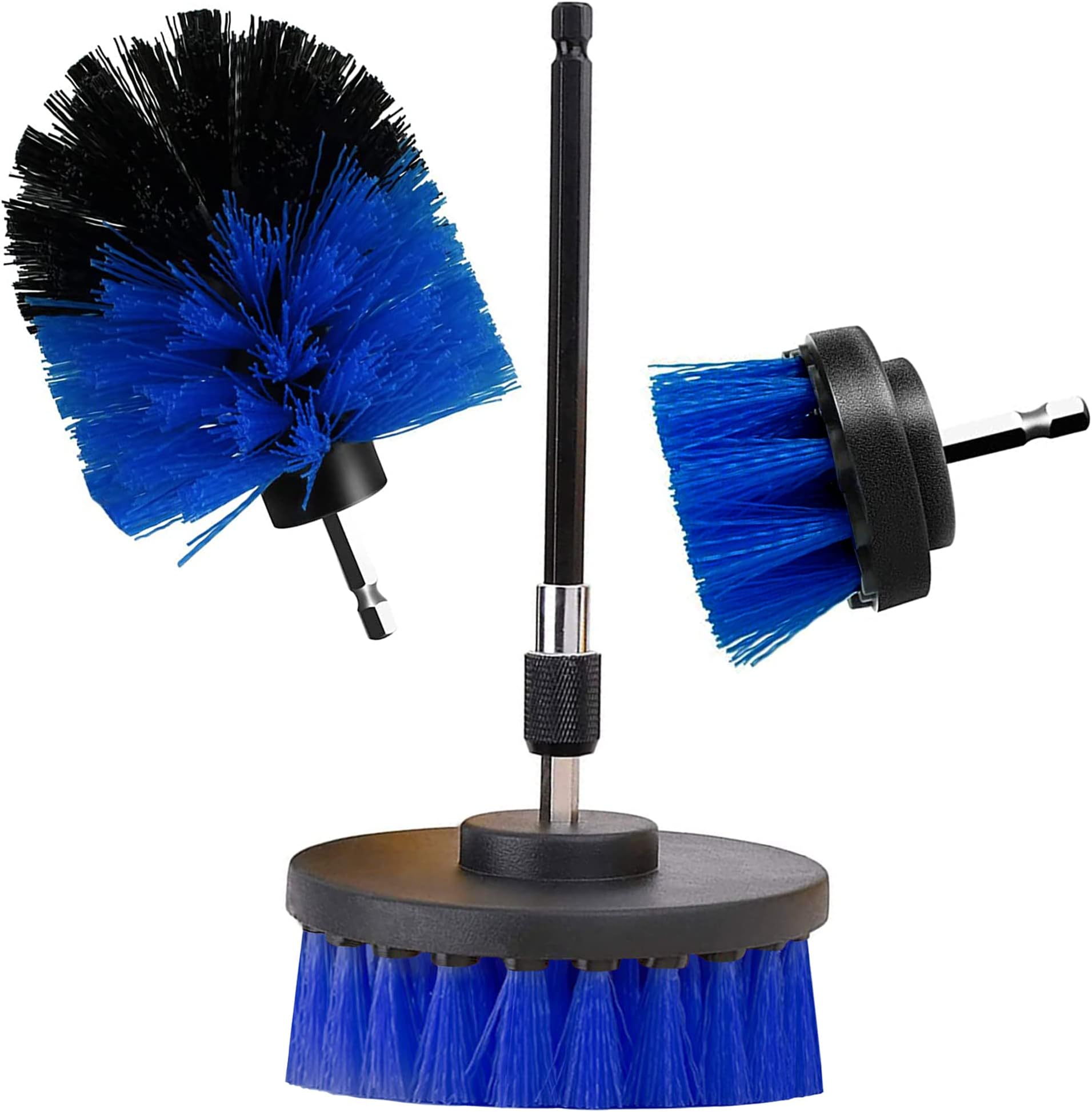 Amazon.com: Drill Brush Attachment Set, 7 Pack 1/4in Power Scrubber ...