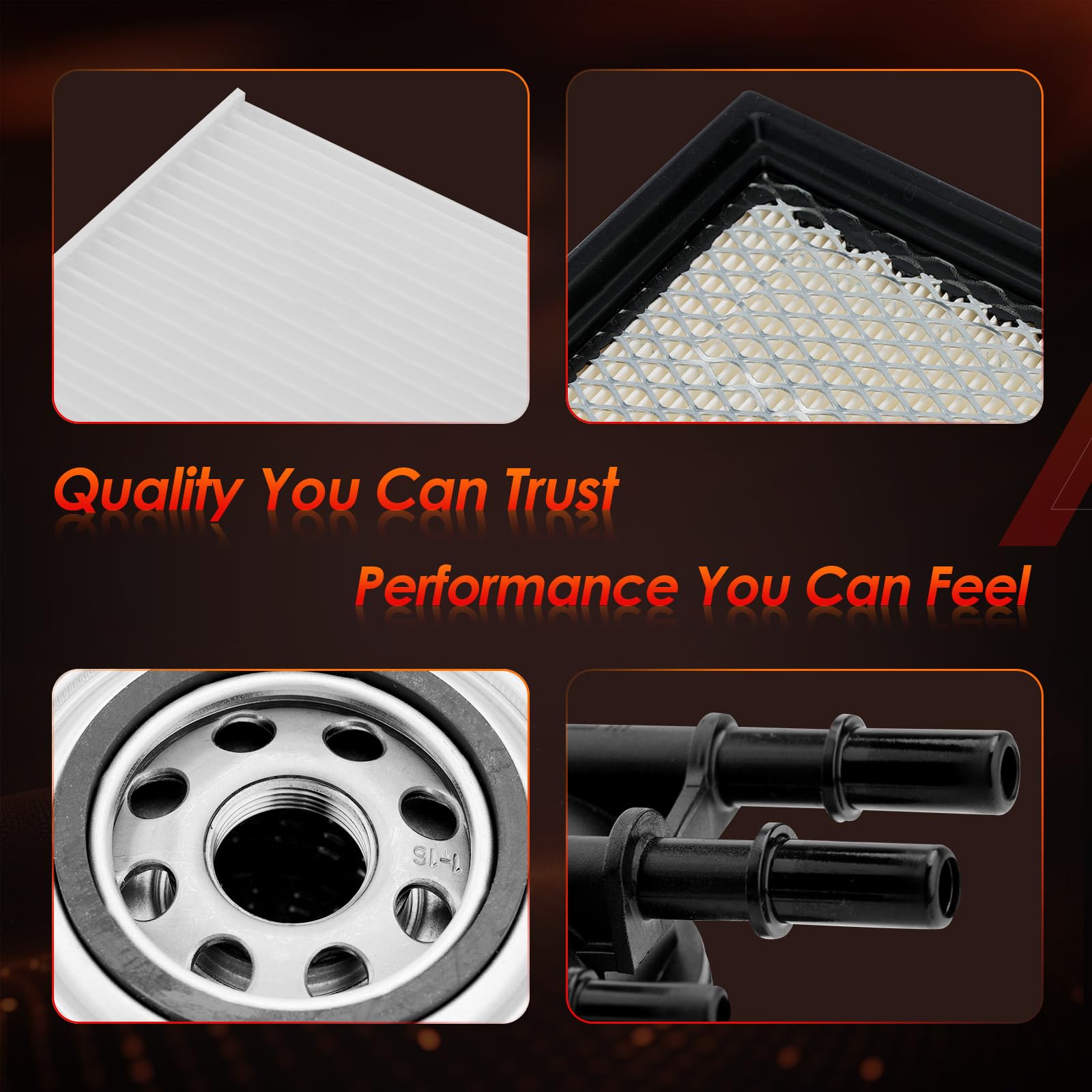Snapklik.com : 6.7L Diesel Filter Kit, FD-4624 Fuel Filter, FA2031 ...