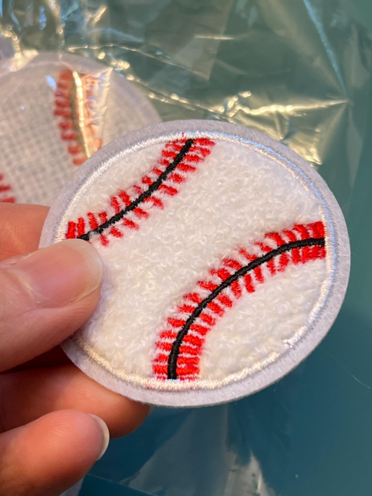 Amazon.com: 15 PCS Baseball Chenille Iron on Patches, UHOMENY Baseball ...