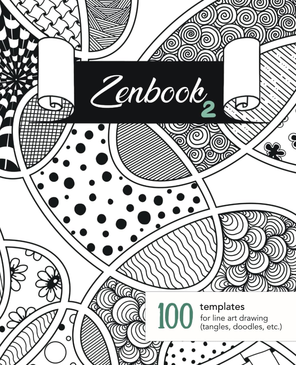 Amazon.com: Zenbook 2: A Smart Sketchbook with 100 Blank Abstract ...