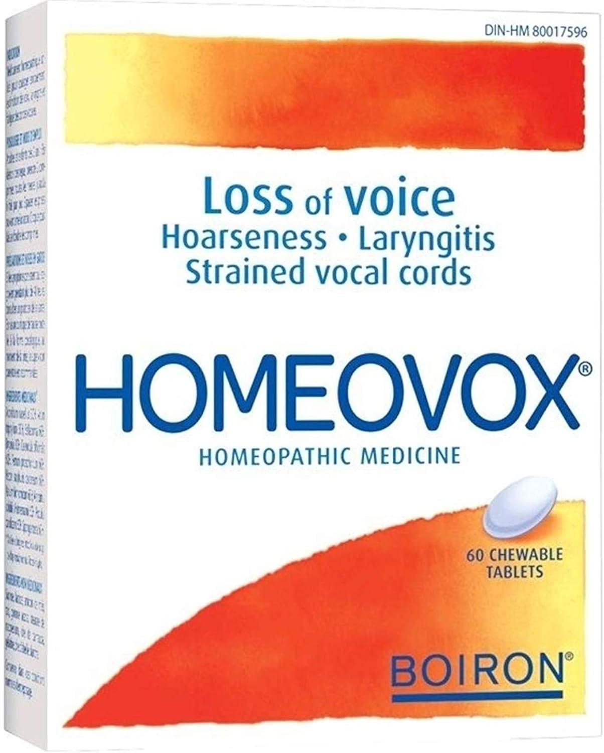 Amazon.com: HOMEOVOX N60 - Chewable Tablets - Treat Loss of Voice ...