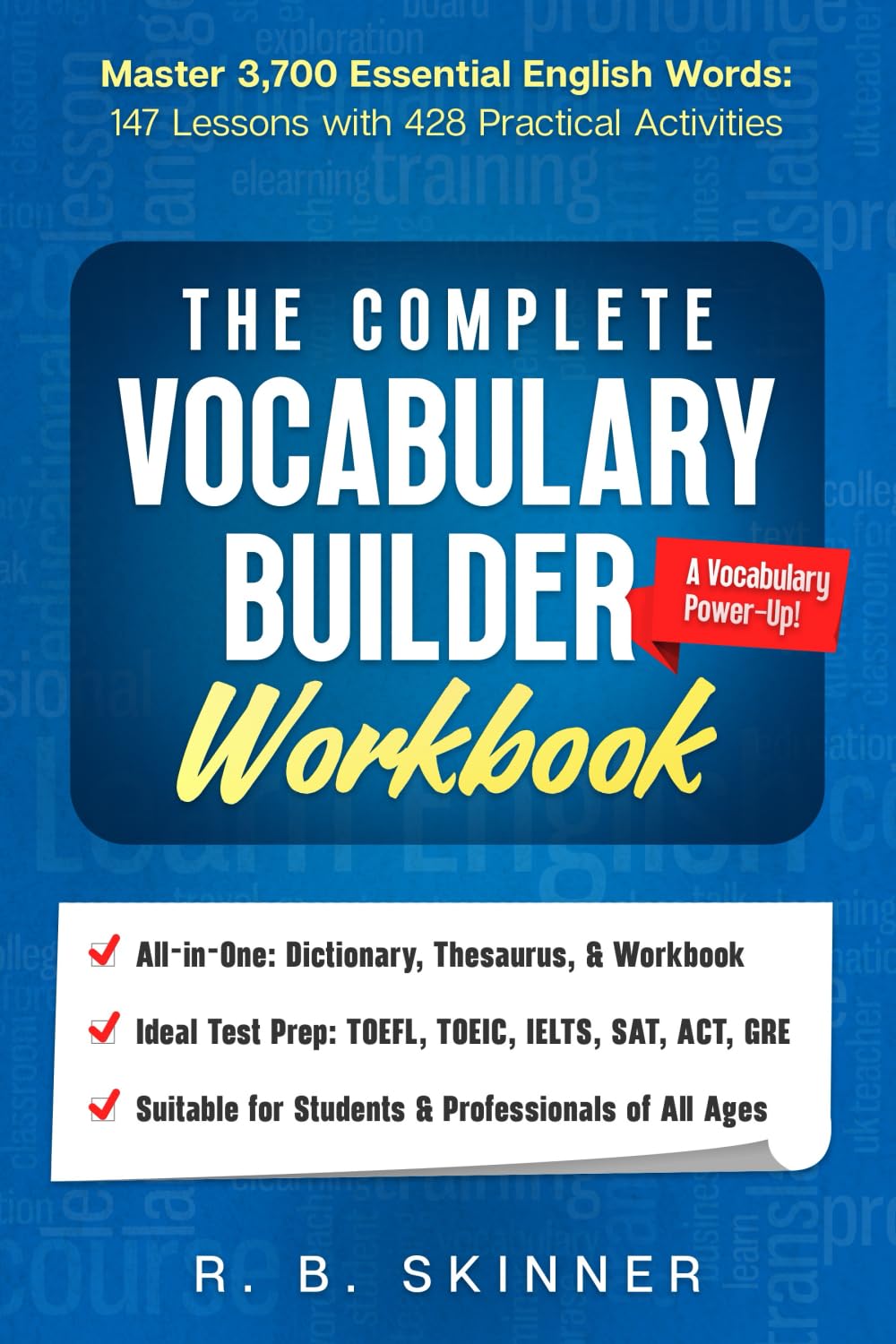 Amazon.com: The Complete Vocabulary Builder Workbook: Master 3,700 ...