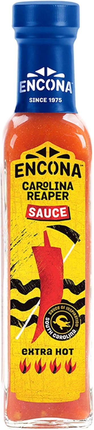 Encona Carolina Reaper Chilli Sauce - 6x142ml : Amazon.co.uk: Grocery