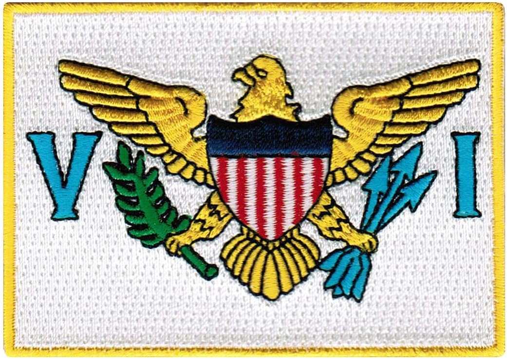 Amazon.com: Cypress Collectibles - US Virgin Islands Flag Patch ...