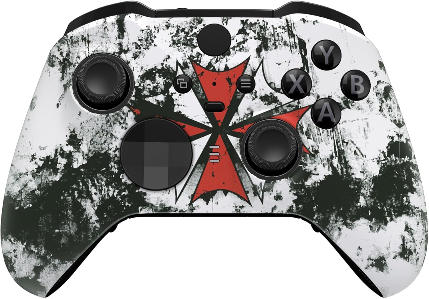 eXtremeRate Biohazard Faceplate Cover, Soft Touch Front Housing Shell ...