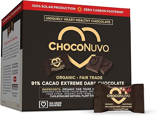 Amazon.com : ANDREW LESSMAN ChocoNuvo Café 91% Cacao 120 Pieces ...