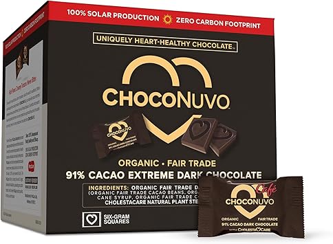 Amazon.com : ANDREW LESSMAN ChocoNuvo Café 91% Cacao 120 Pieces ...