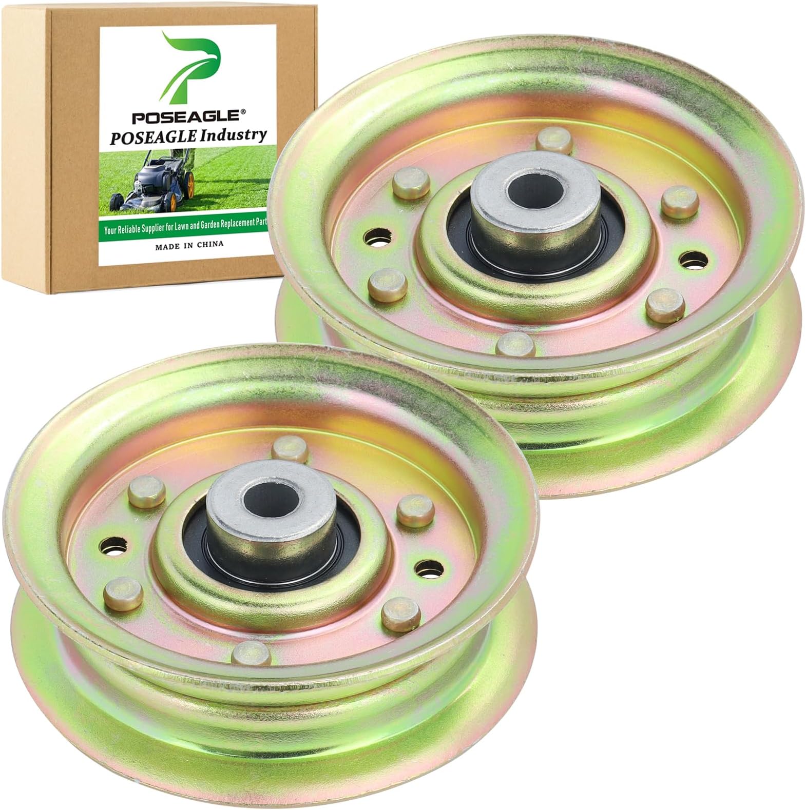 Amazon.com : Craftsman 532179114 Fixed Idler Pulley : Lawn Mower Idlers ...