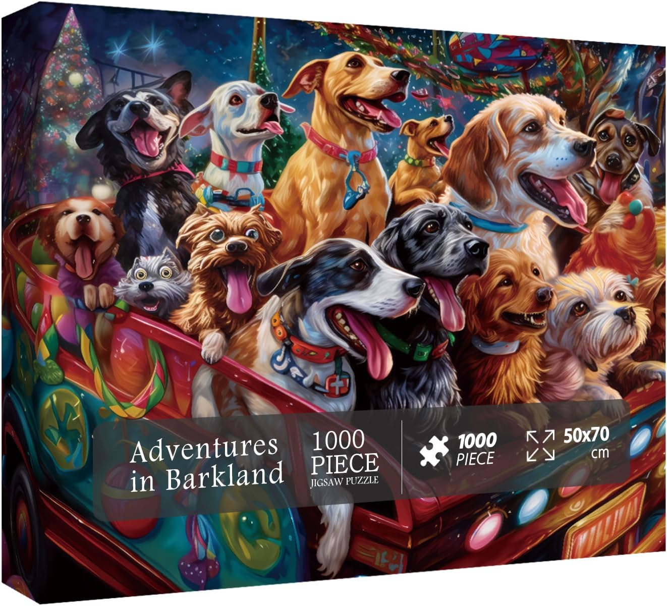 Amazon.com: Dog Jigsaw Puzzle for Adults, Funny Puppy Jigsaw Puzzles ...
