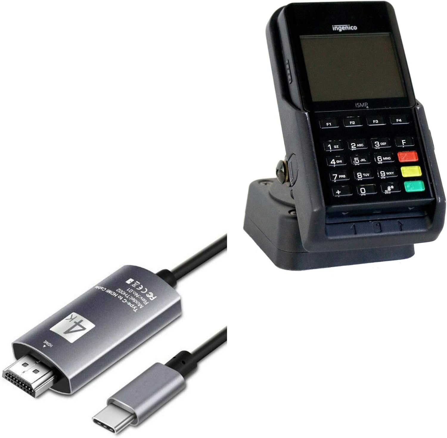 Amazon.com: BoxWave Cable Compatible with Ingenico iSMP4 - SmartDisplay ...