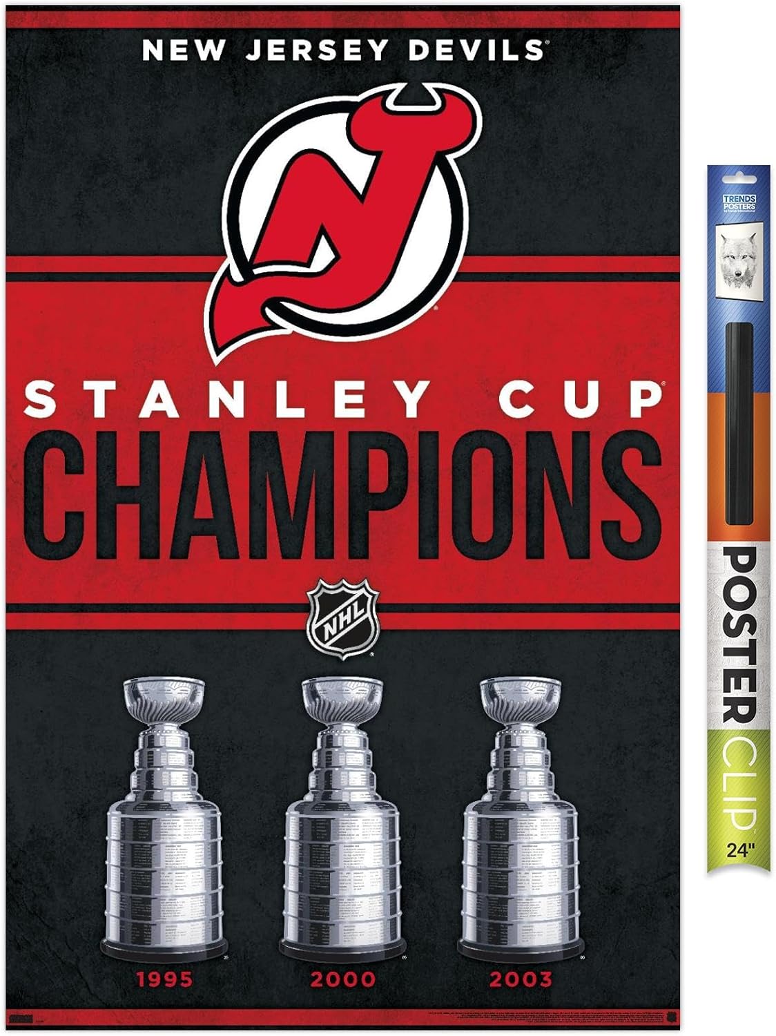 Amazon.com: Trends International NHL New Jersey Devils - Champions 23 ...