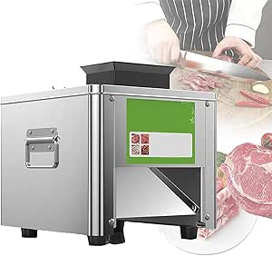 Amazon.com: 850w Commercial Meat Cutter Cutting Machine for Aliment ...
