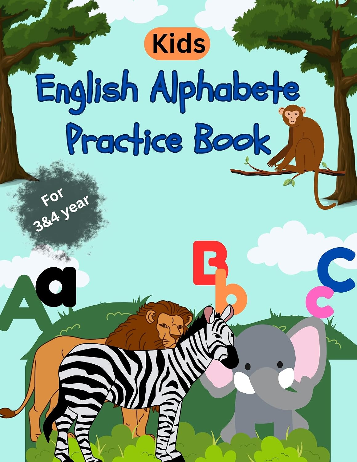 Kids English Alphabet Practice Book eBook : Nag, Gopal: Amazon.in ...