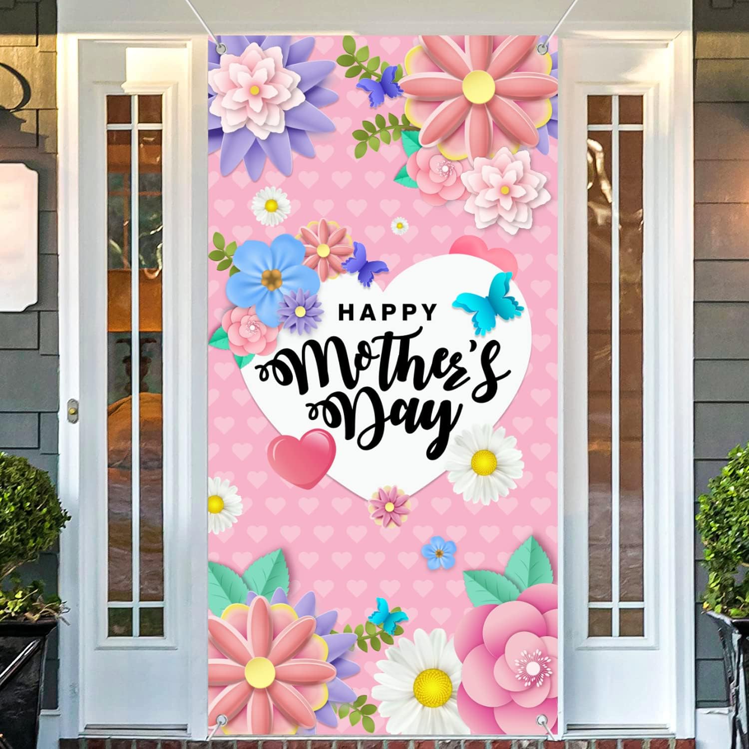 Amazon.com: Happy Mothers Day Decorations, 70.8'' x 35.4'' Mother Day ...