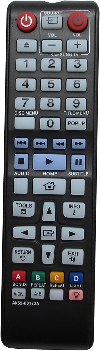 Amazon.com: General Replacement Remote Control for Samsung BD-E5900 BD ...