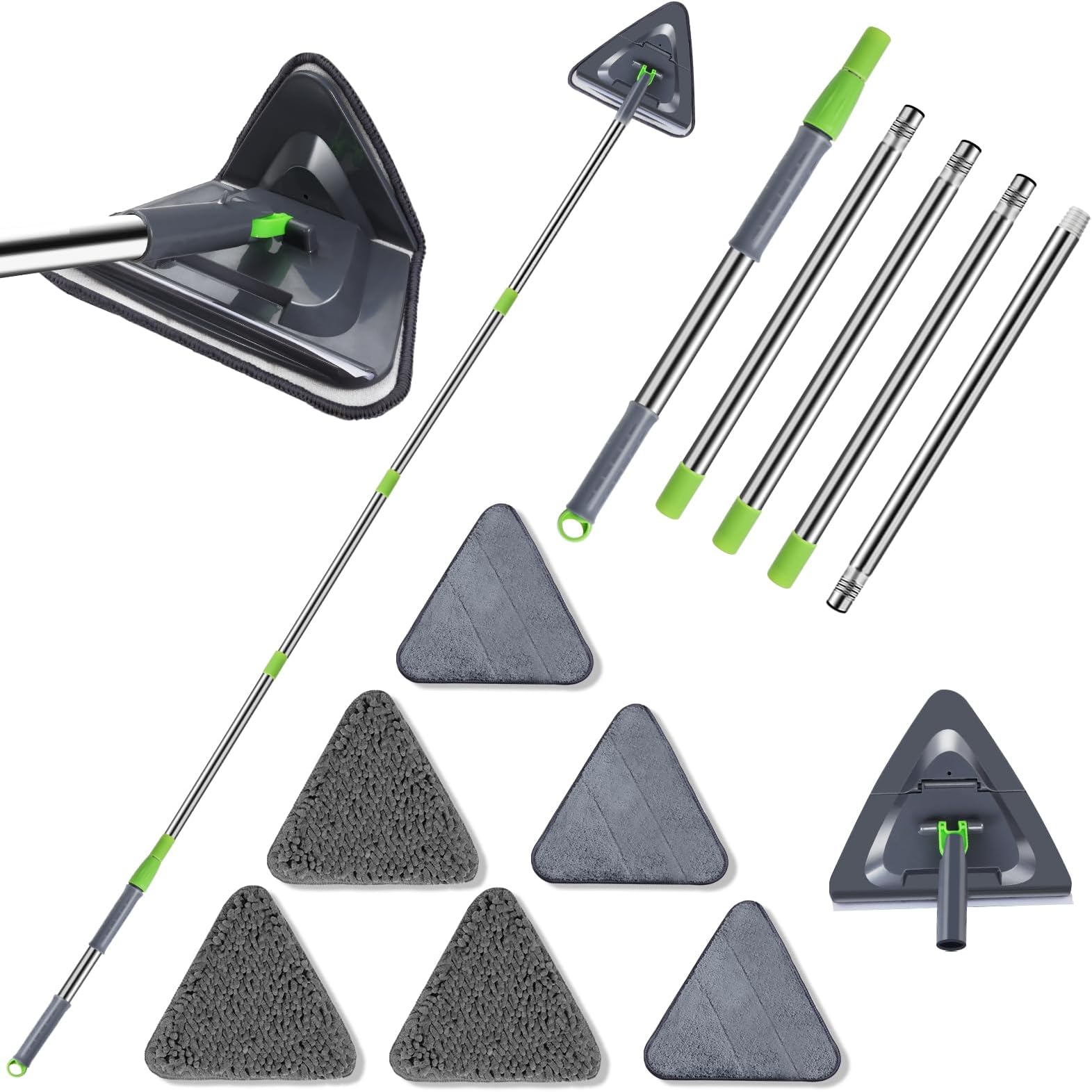 Amazon.com: Wall Mop Wall Cleaner,85 inches Extendable Wall Mop, 360 ...