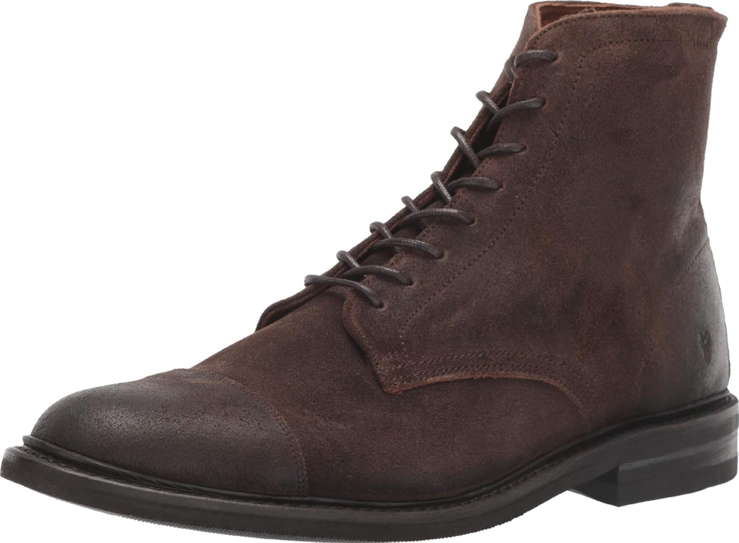 Amazon.com | Frye Seth Cap Toe Lace-Up Dark Brown 9 D (M) | Western