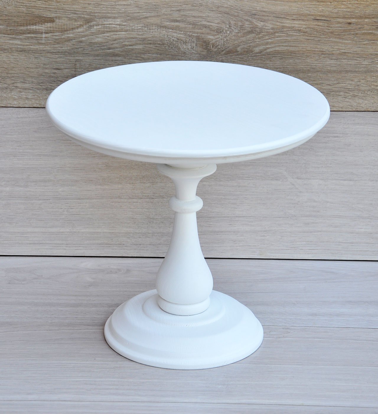 12'' white cake stand for wedding wood cake stands wooden cake stands ...