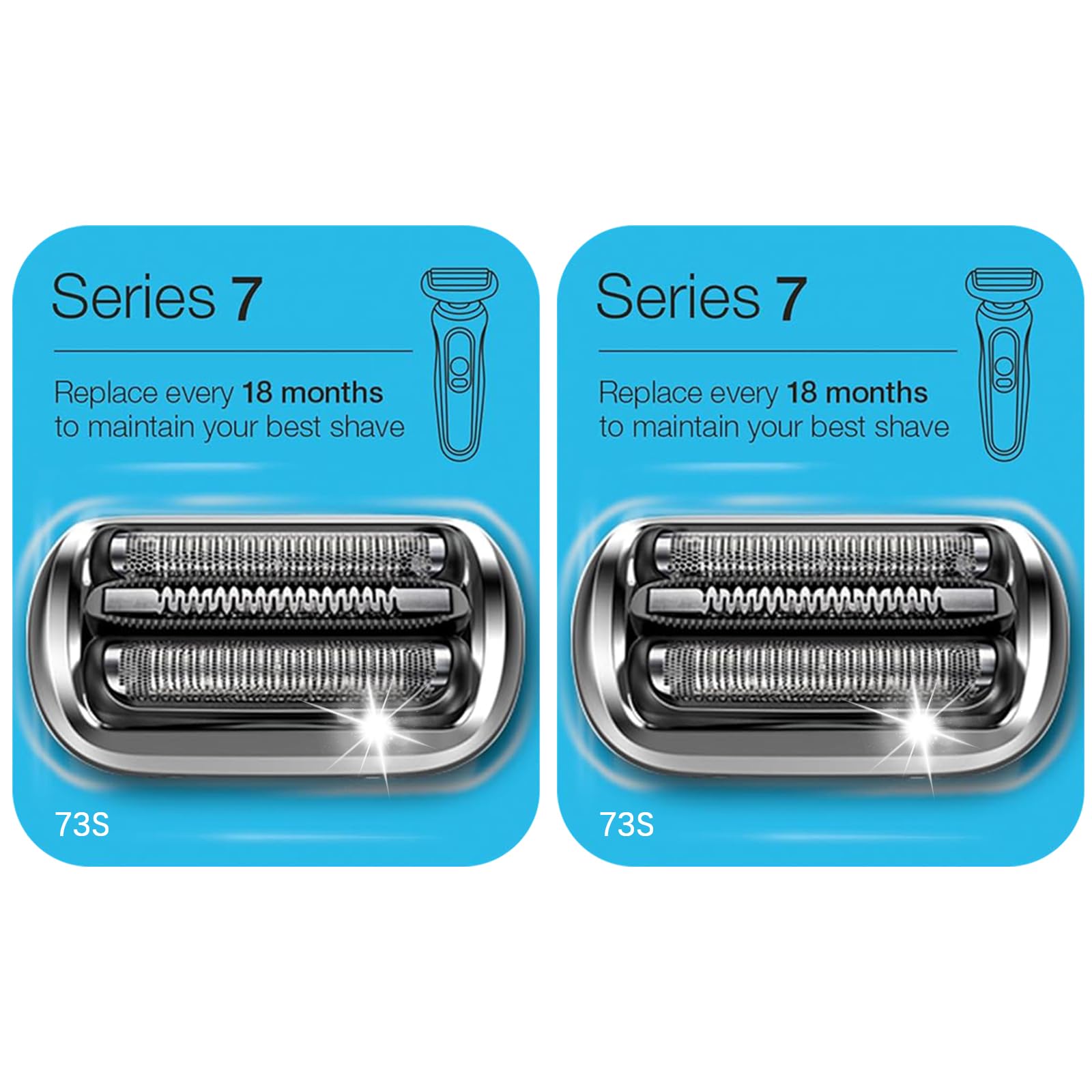 Amazon.com: 73S S7 Replacement Head Shaver Head Accessories for Braun ...