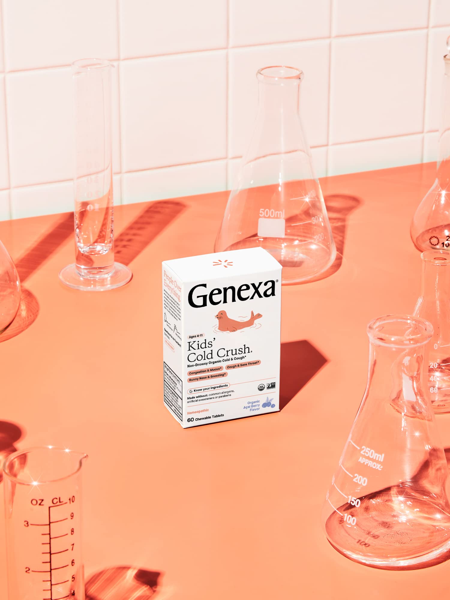 Snapklik.com : Genexa Cold Crush For Children 60 Tablets Certified ...