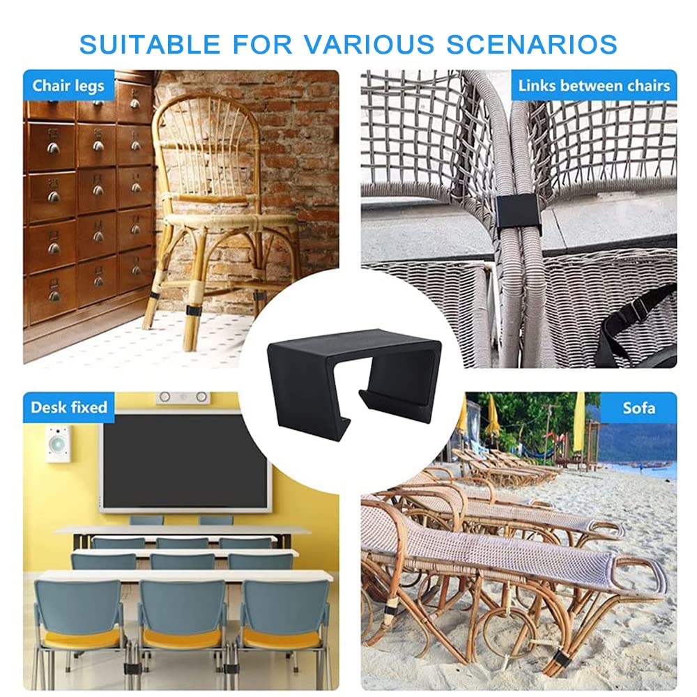 wocpvm 12 Pcs Rattan Clips – Outdoor Furniture Alignment Clips ...