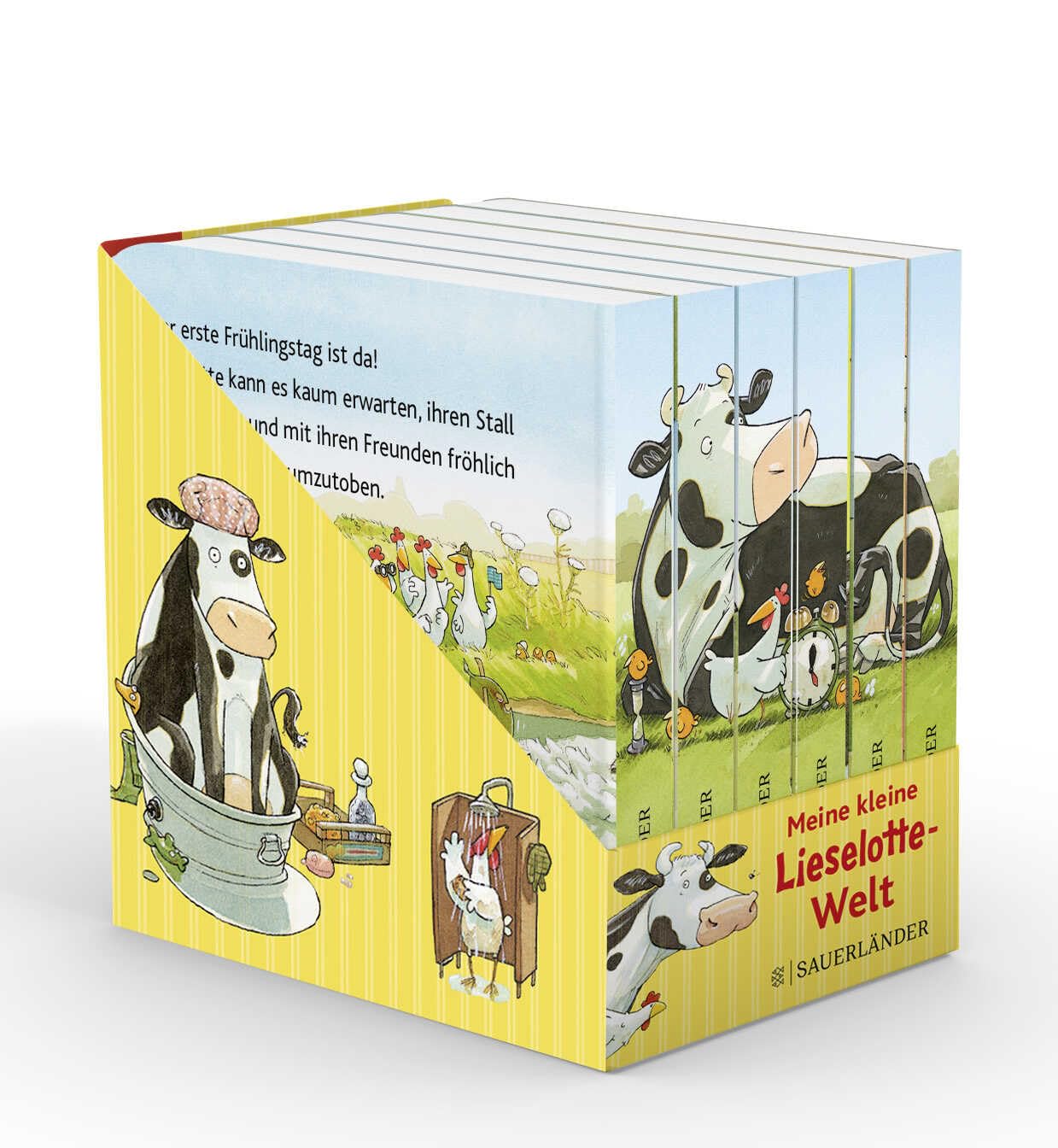 Meine kleine Lieselotte-Welt (Würfel): 6 Mini-Bücher (Pappbilderbücher ...