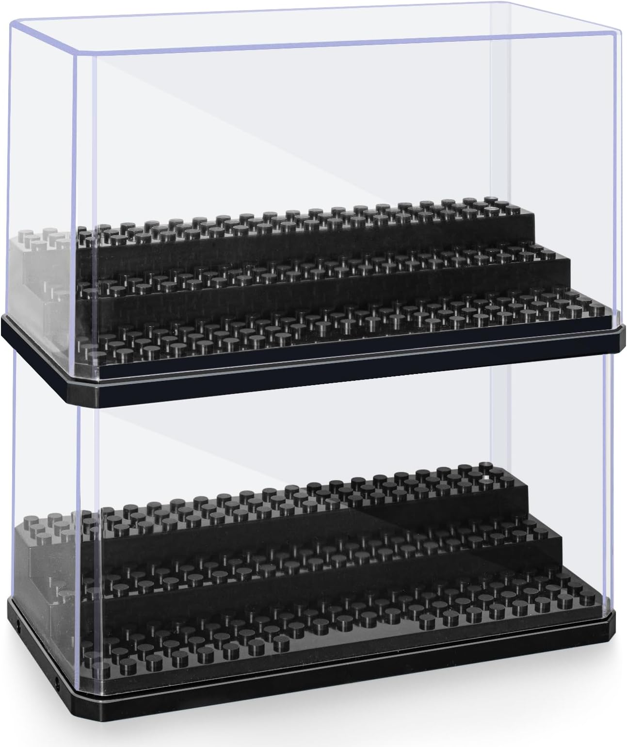 Amazon.com: LEGO Minifigure Display Case (Large 3-Pack Black) : Toys ...