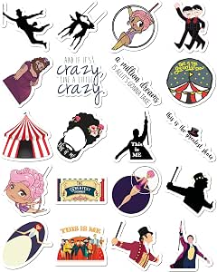 Amazon.com - Sticker Vinyl Stickers Greatest Bumper Showman Laptop ...