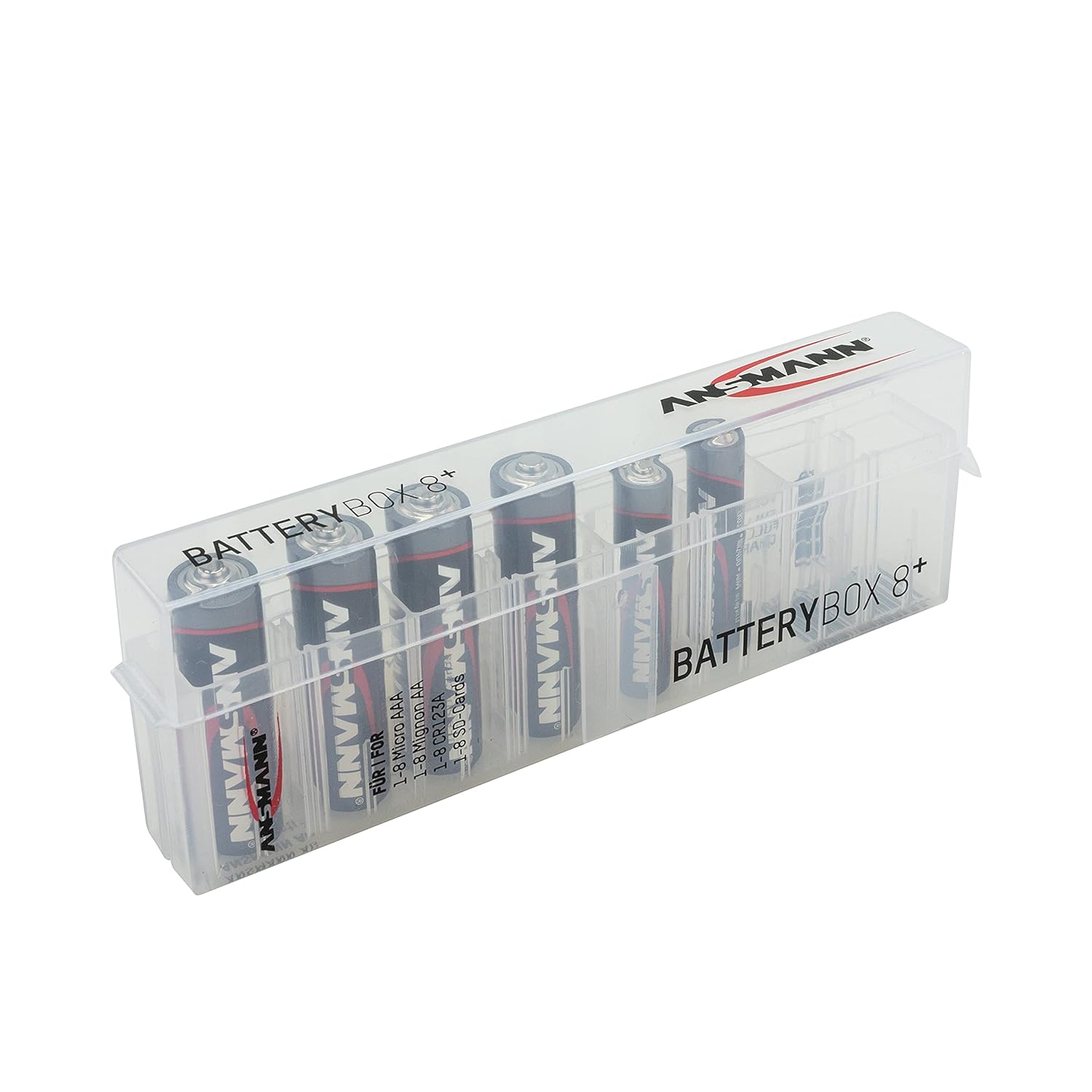 ANSMANN Battery Box for AAA Micro, AA Mignon Batteries & Batteries ...