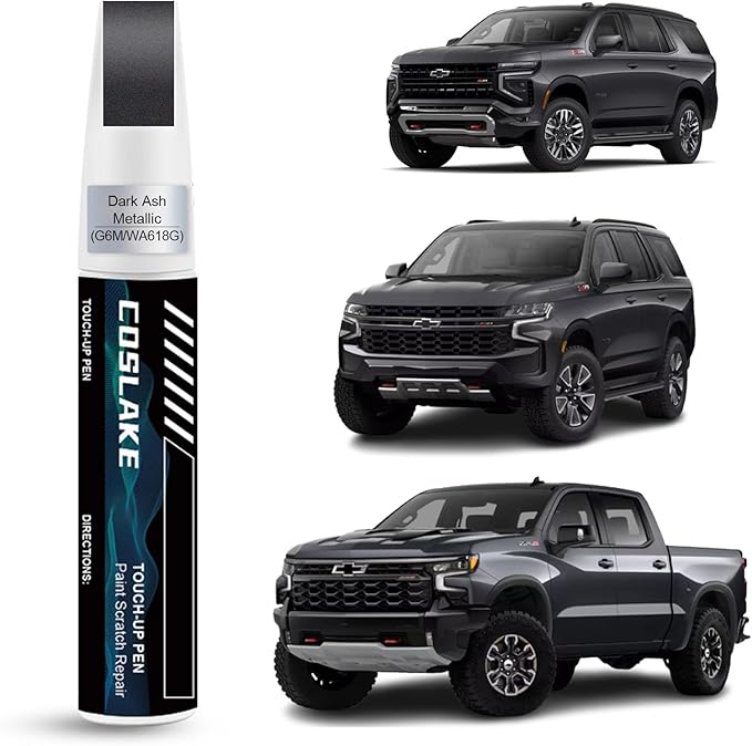 Amazon.com: COSLAKE Car Touch Up Paint(Dark Ash Metallic(G6M/WA618G ...