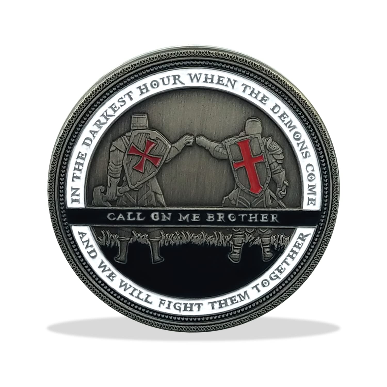 Buy AtPNNArmor of God Challenge Coin Knights Templar Oath Commemorative ...