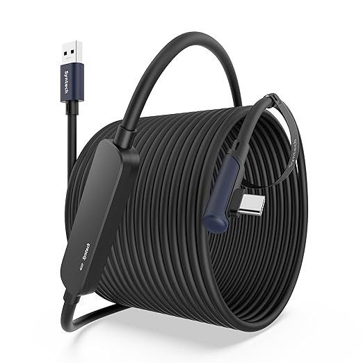 Amazon.com: Syntech Link Cable 33 FT with Signal Booster Compatible ...