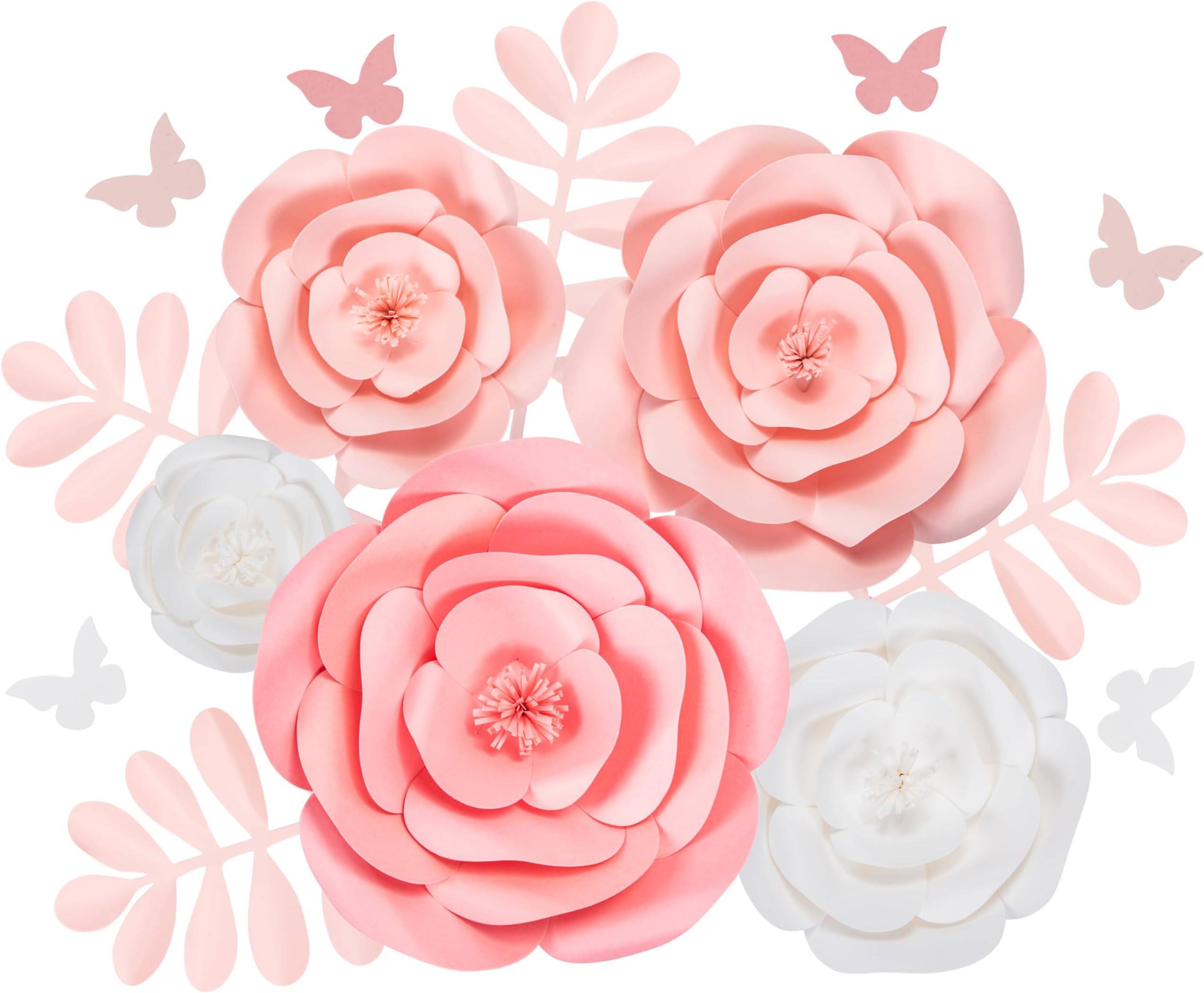 Amazon.com: INNOBOUTIQUE Paper Flowers Decorations for Wall Paper Wall ...