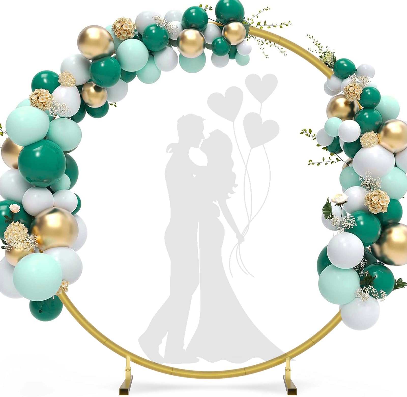 Amazon.com : Justethan 6.6Ft Round Backdrop Stand, Circle Backdrop ...