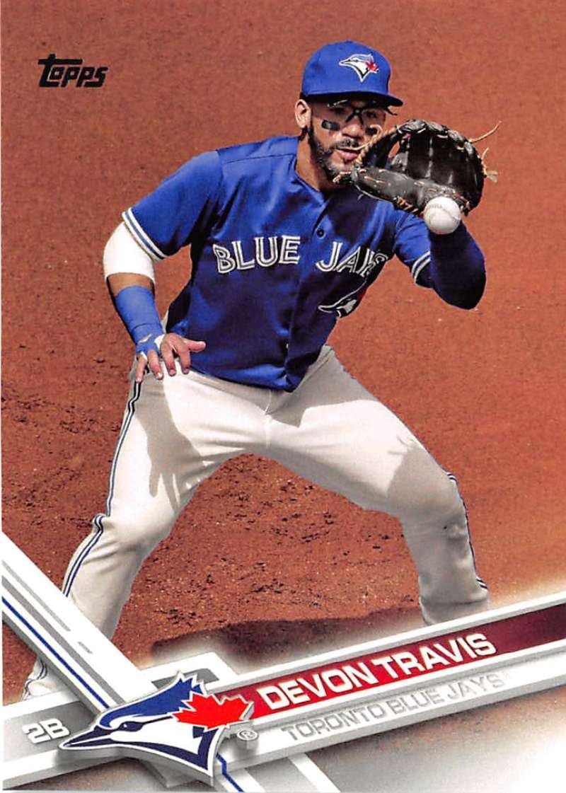 Amazon.com: 2017 Topps Series 2#567 Devon Travis Toronto Blue Jays ...