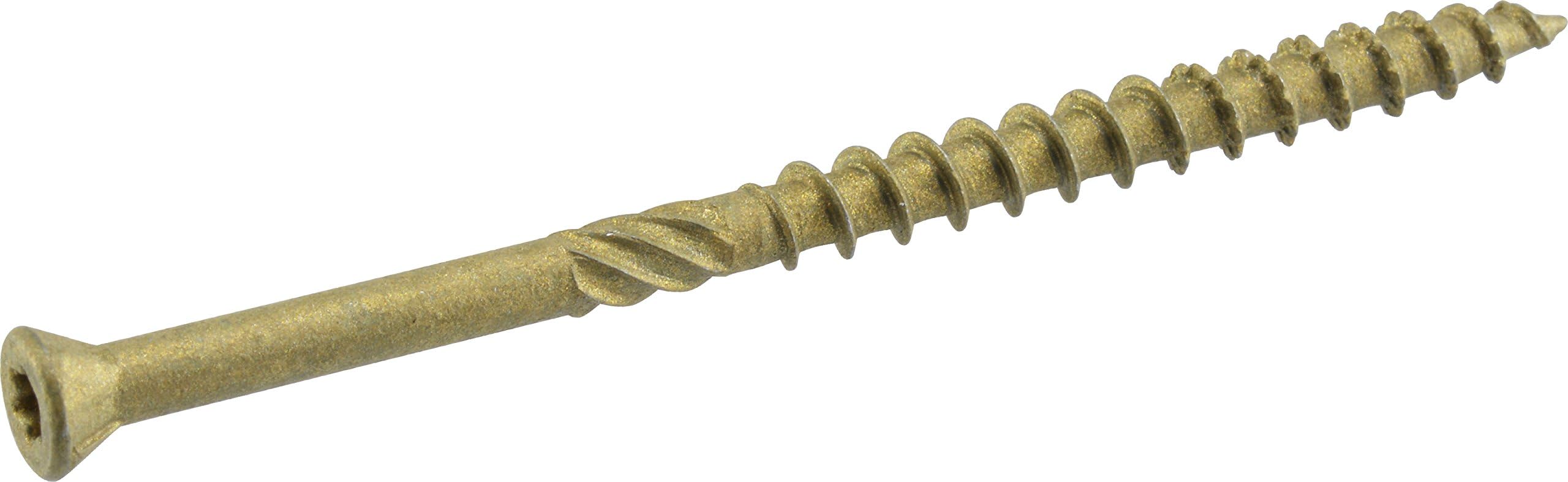 Amazon.com: Power Pro 967780 Wood Screws, #10 x 3", Premium Outdoor ...