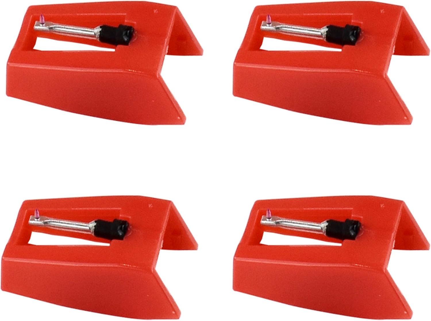 YUEMING 4 Pieces Record Player Needle, Universal Diamond Tip Needle ...