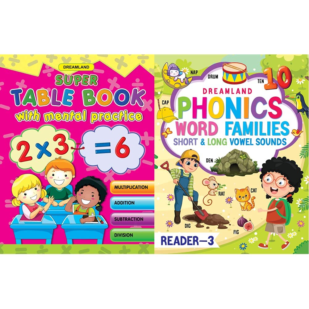 Buy Super Table Book with Mental Practice - Multiplication Table 1 -20 ...