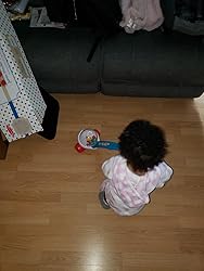 Amazon.com: Fisher-Price Baby & Toddler Toy Corn Popper Blue Push-Along ...