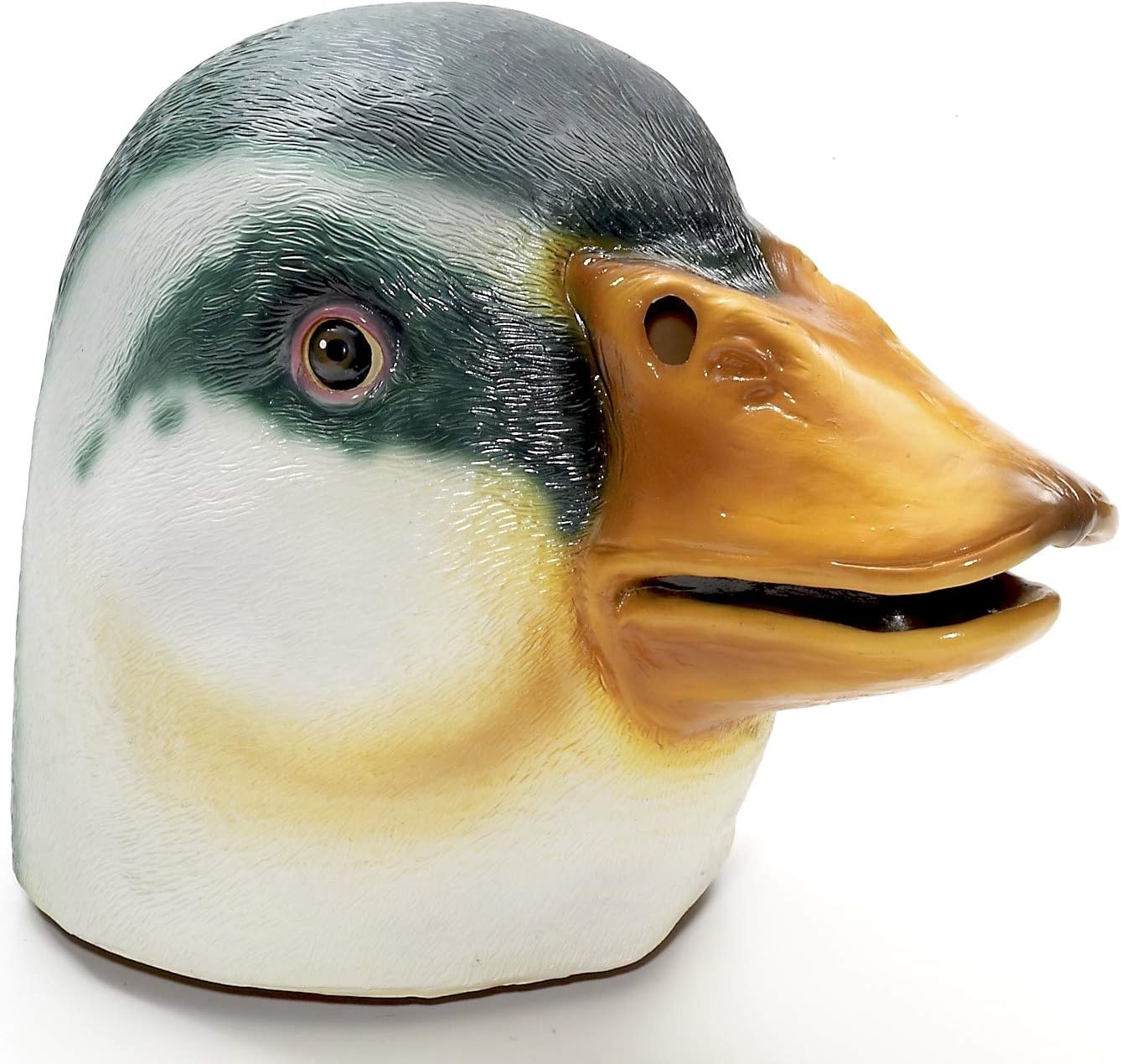 Amazon.com: Forum Novelties Men's Adult Latex Duck Mask, Multi Colored ...