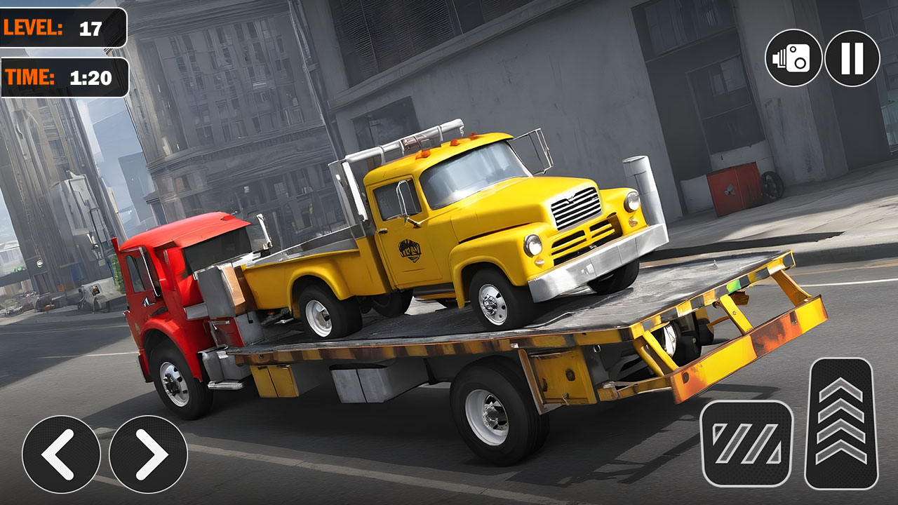 Tow Truck Game: City Rescue Truck Driving Simulator - Truck Games - App ...