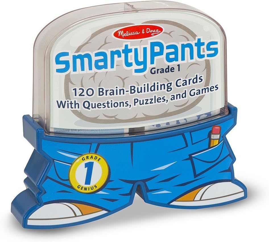 Amazon.com: Melissa & Doug Smarty Pants 1st Grade Card Set - 120 ...
