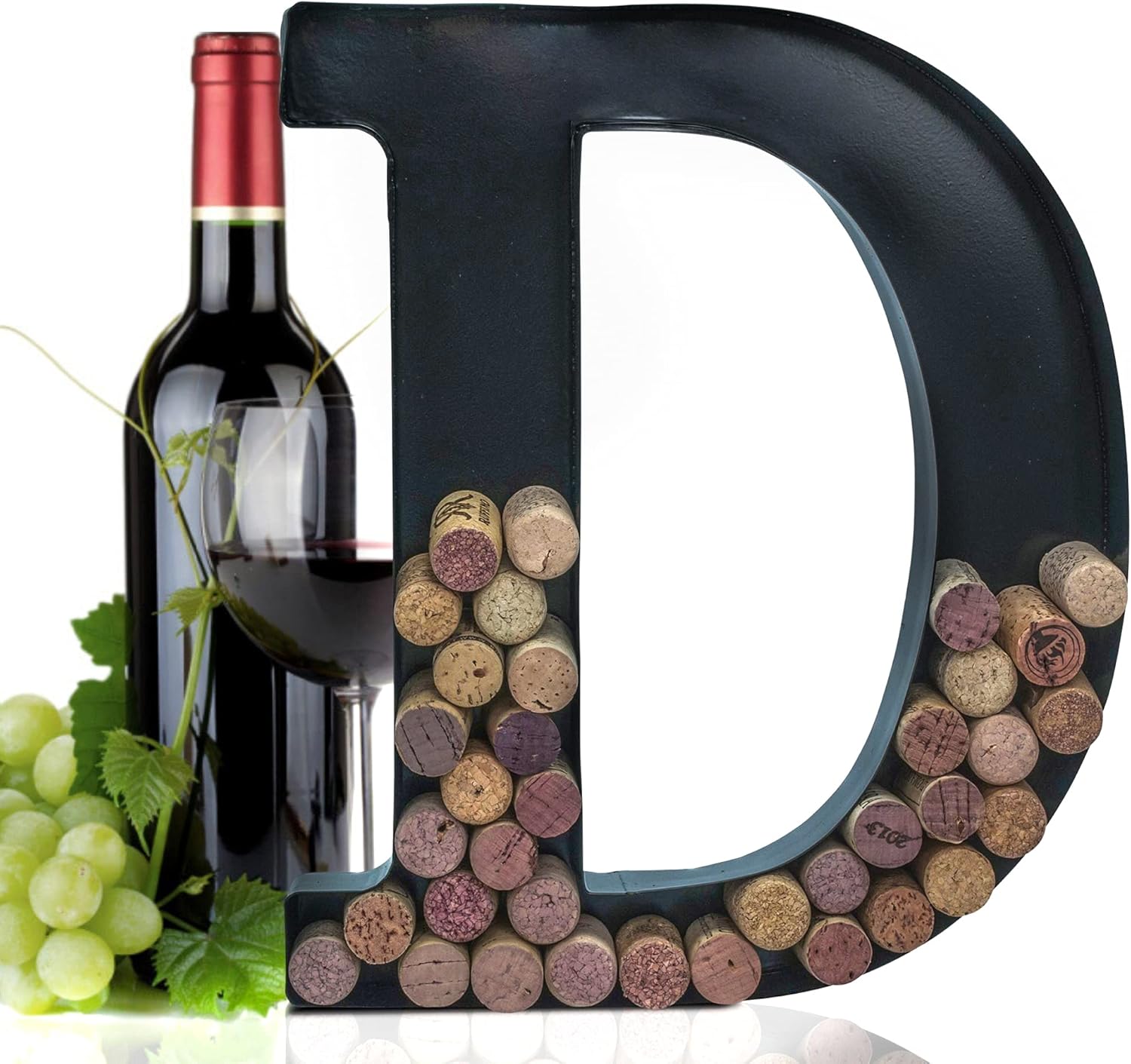 Amazon.com: Made Easy Kit Metal Letter Wine Cork Keepsake Saver ...