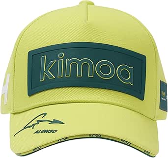 Amazon.com : Aston Martin F1 Team x Kimoa Patch Cap, Black, Recycled ...