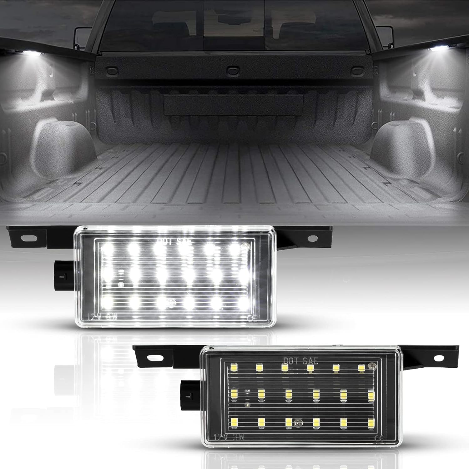 Amazon.com: LED Truck Bed Light, Led Rear Cargo Area Lamp Perimeter ...
