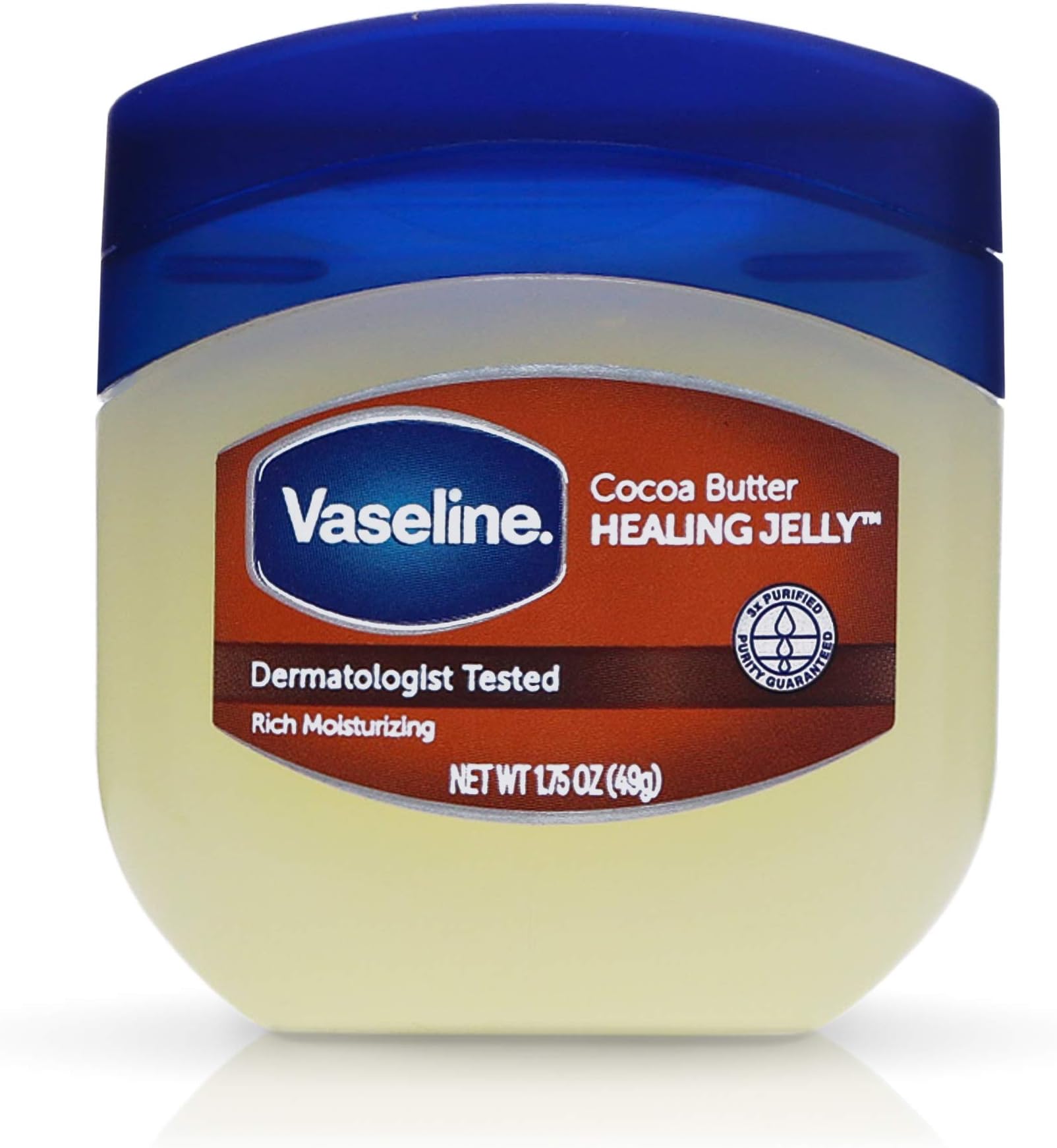 Amazon.com : Vaseline Cocoa Butter Healing Jelly, 2-Size Variety Bundle ...